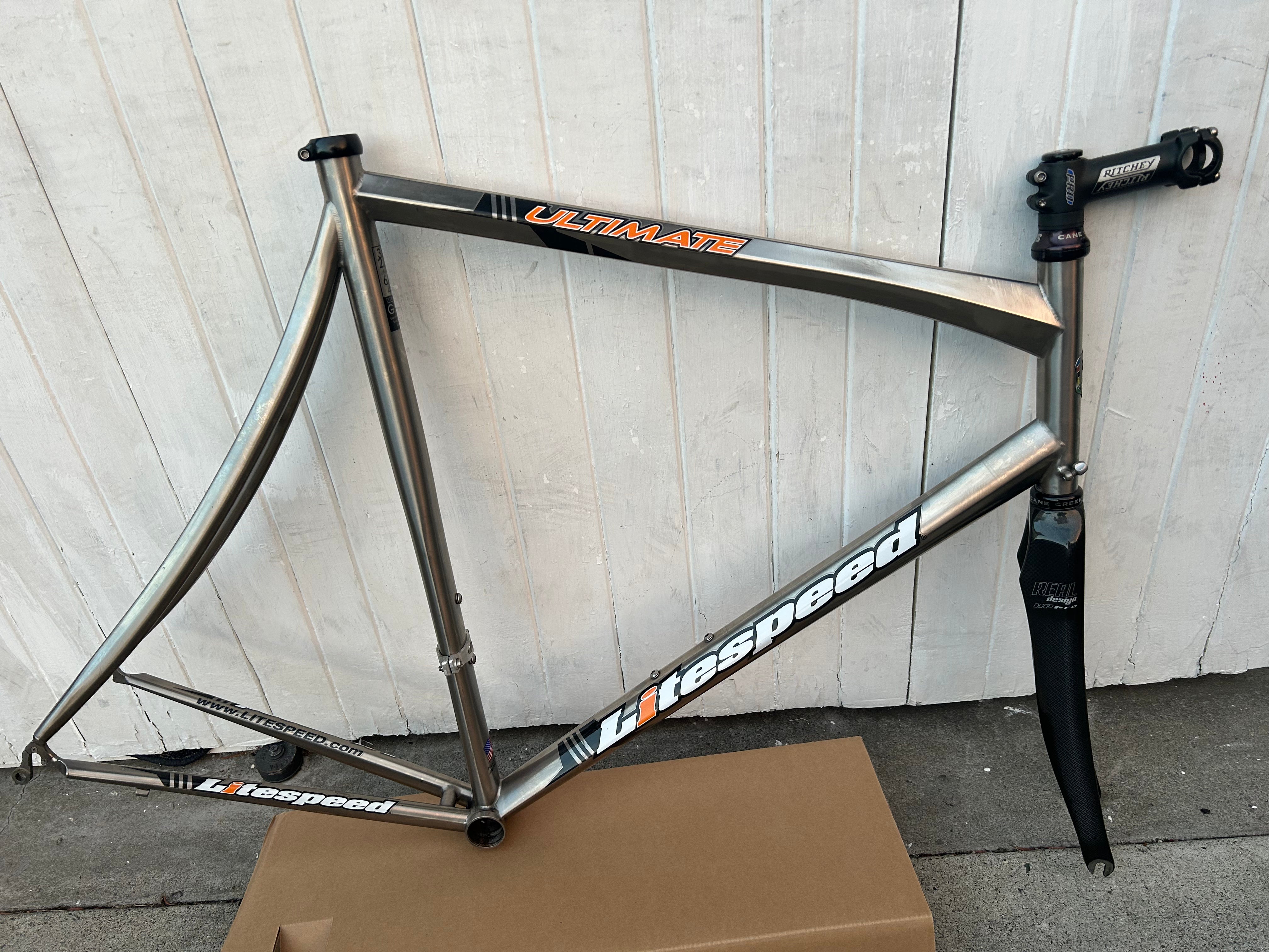 Litespeed Ultimate Titanium FRAMESET - XL – Bike Shelf One
